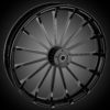 Black Harley Wheels - Replicator Wheels