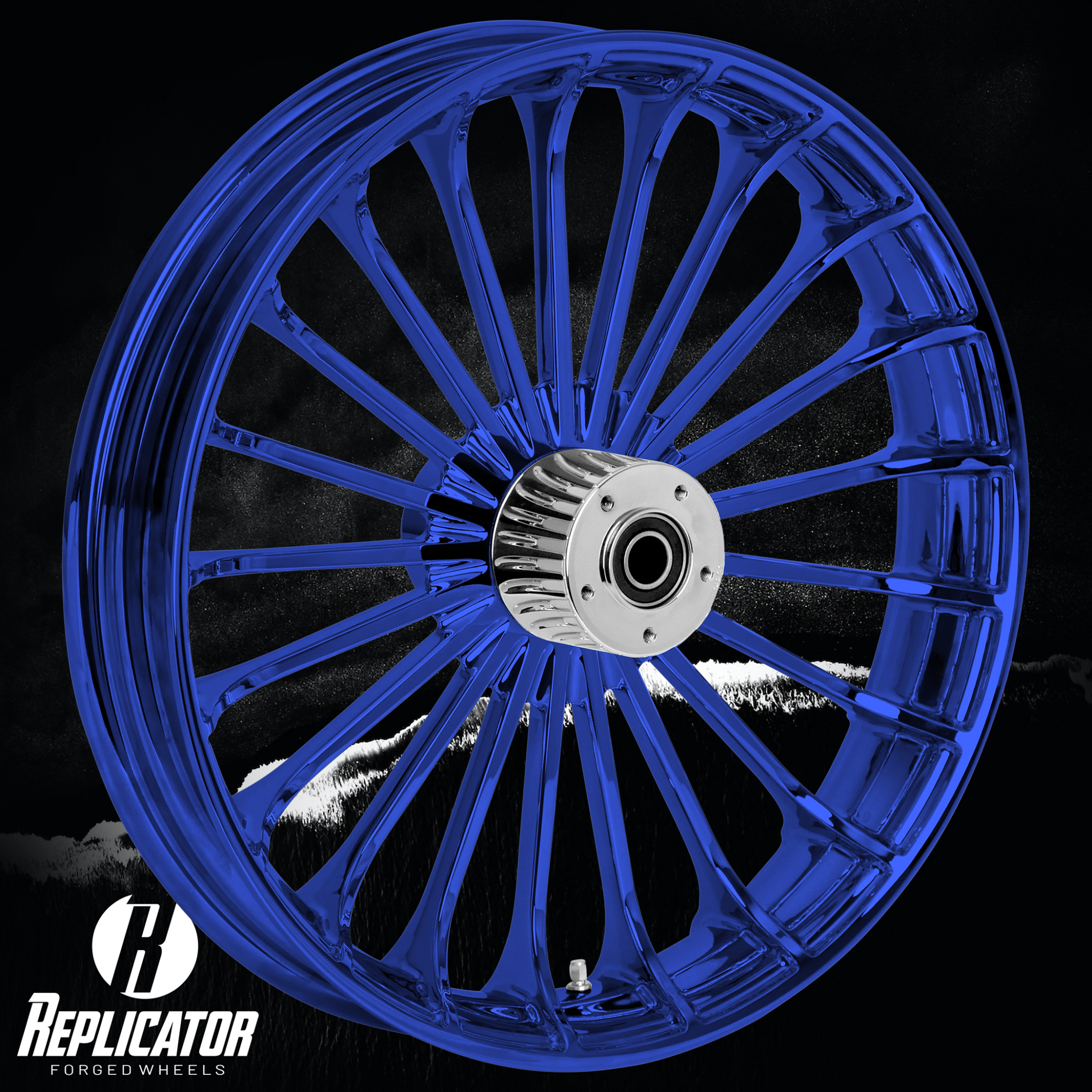 REP-06 (Turbine) 3D Color Anodized Wheel - Replicator Wheels